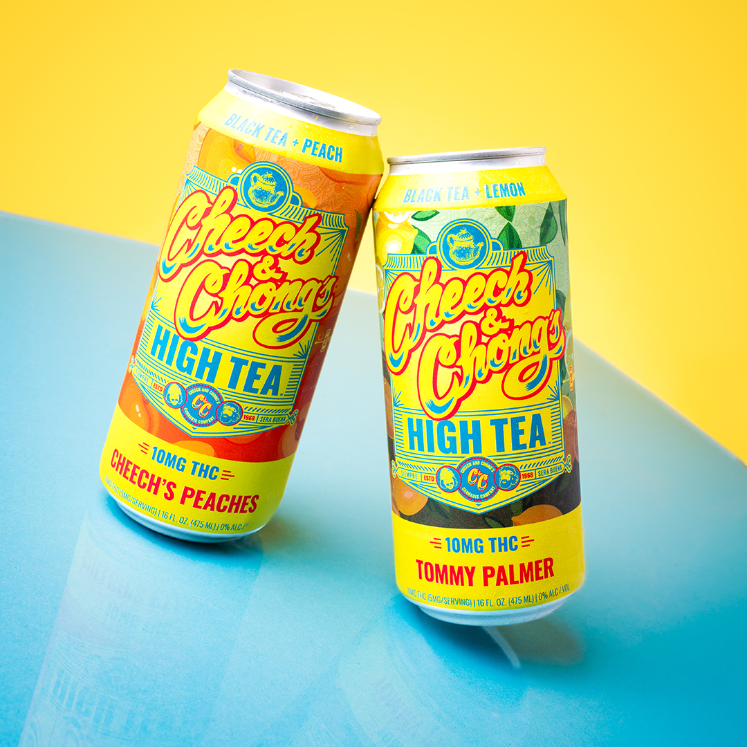 THC Iced Tea - Cheech's Peaches (4-pack, 10 mg each) – Cheech & Chong's ...