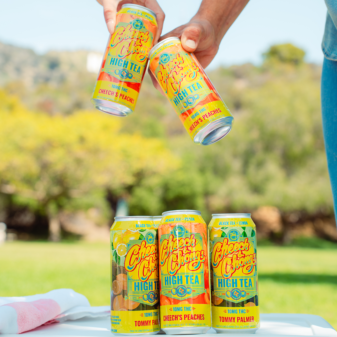 THC Iced Tea -Tommy Palmer (4-pack, 10 mg each) – Cheech & Chong's Global